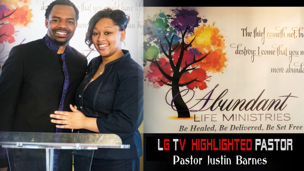 LG TV HONORS PASTOR JUSTIN BARNES